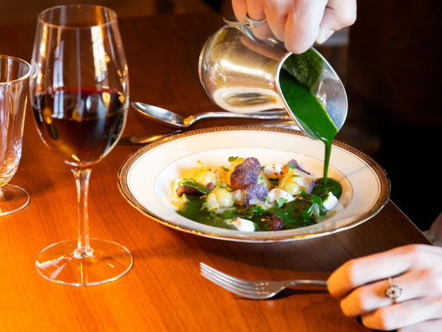 Cartes et menus / Maffliers / Augustine - La Table du Château