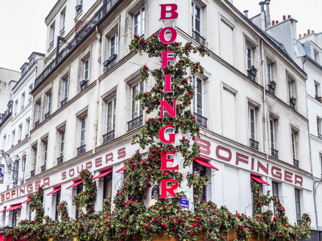 Menu - Bofinger - Paris