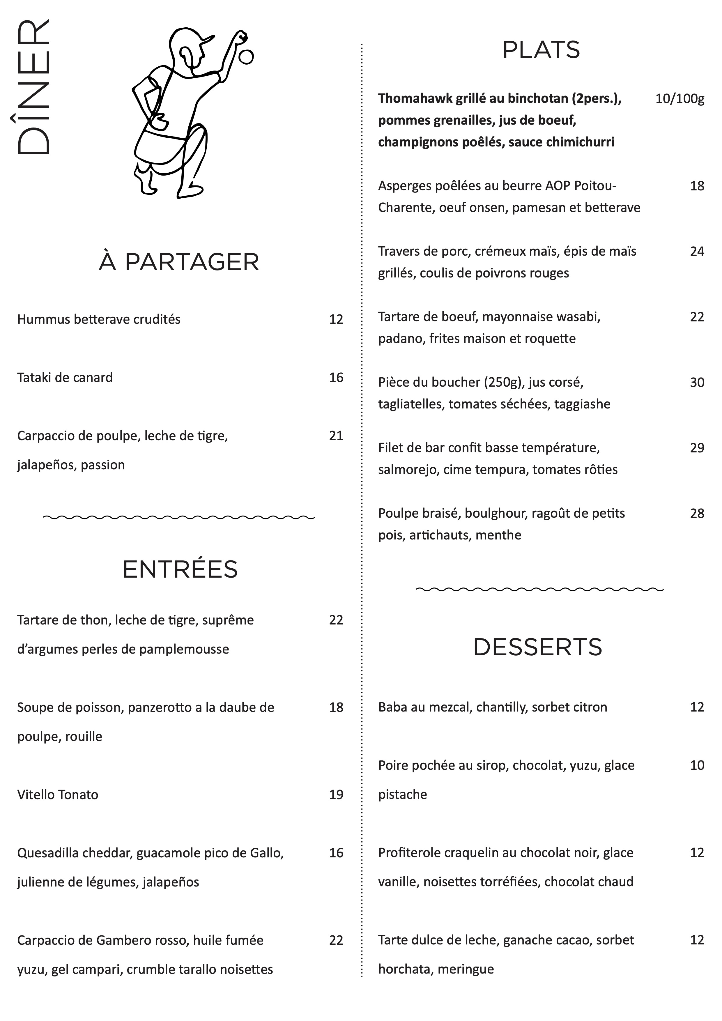 Cartes et menus / Marseille / Les Réformés